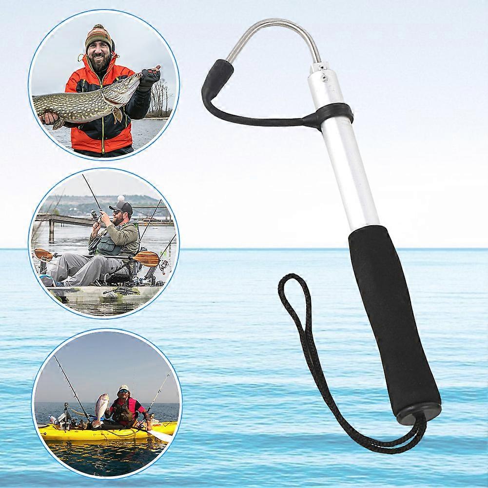 Scalable Fish Grip with Barbs Fishing Gig Harpoon Metal Fishing Gaff ...