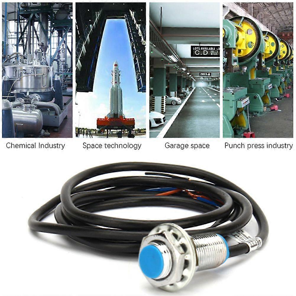 Hall Effect Sensor Proximity Switch NPN 3 Wires Normally Open Distance ...