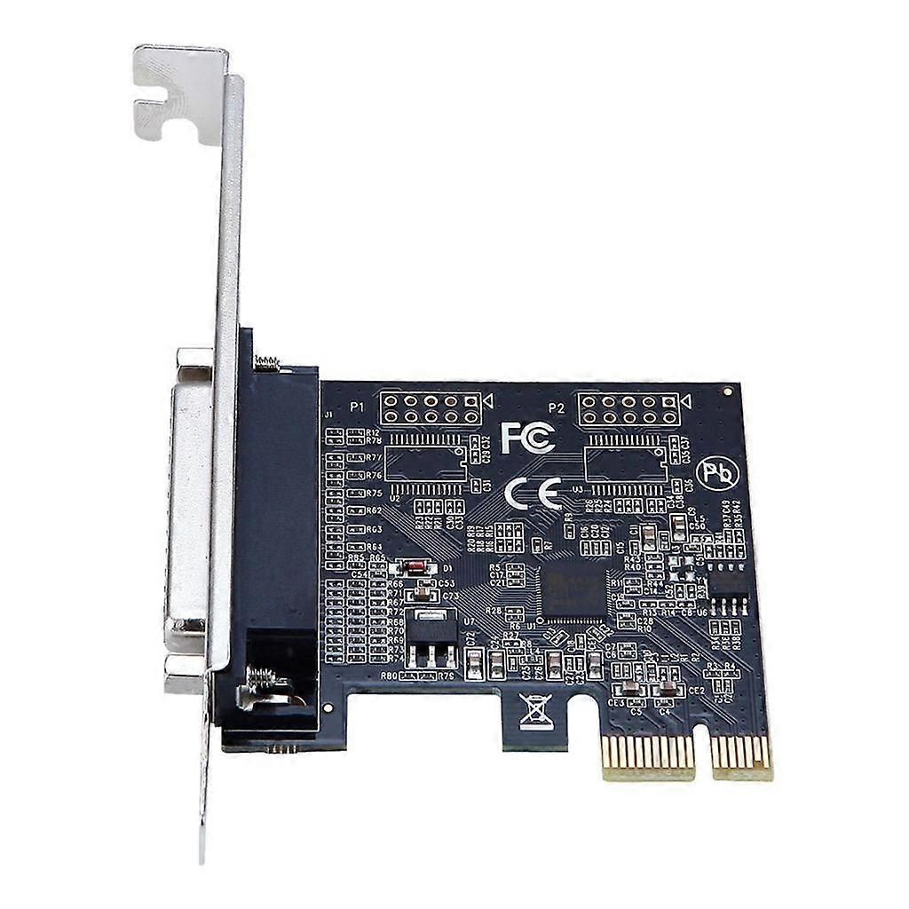 Parallel Port DB25 25Pin PCIE Riser Card LPT Printer to PCI-E for ...
