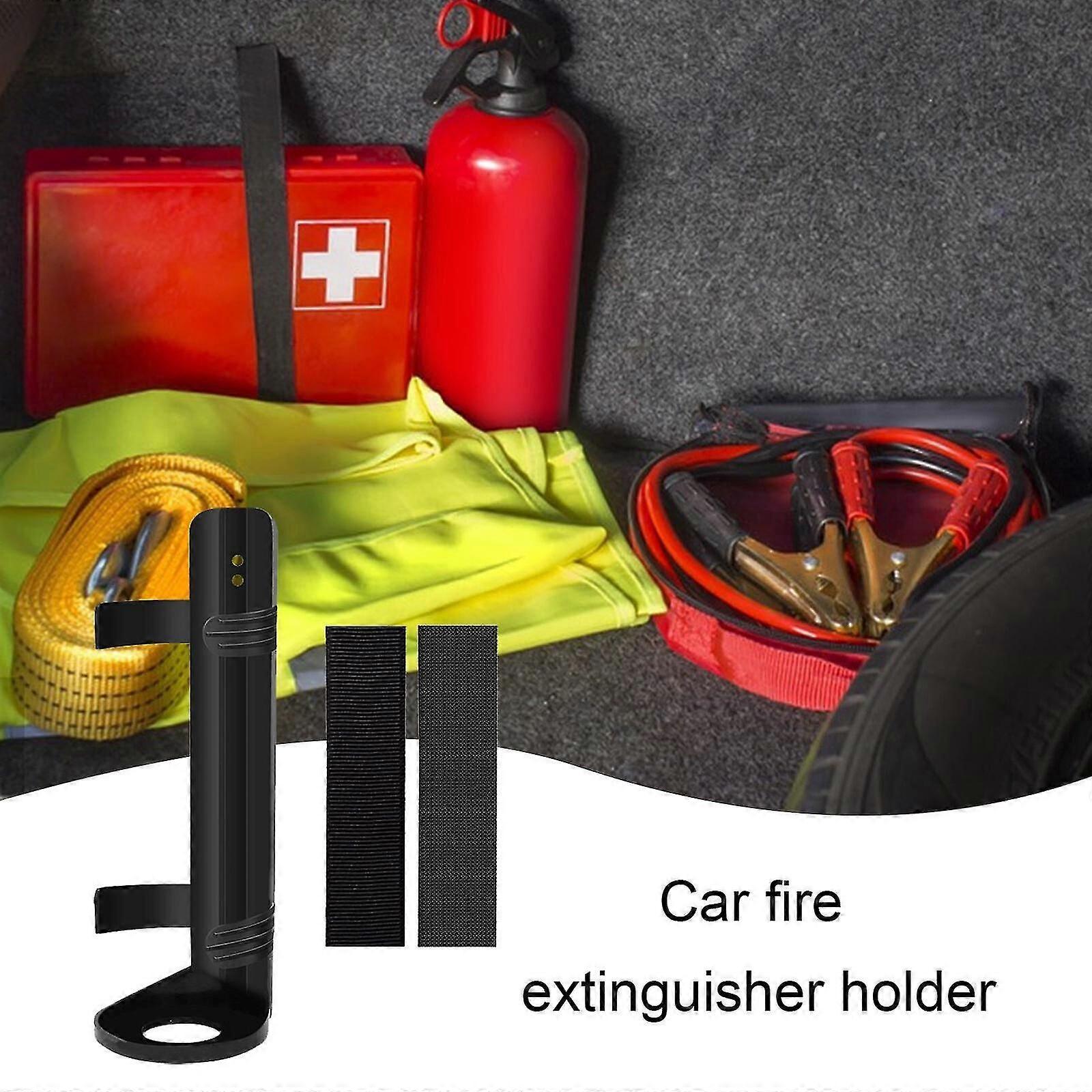 Fire Extinguisher Mount Car Fire Extinguisher Bracket Self-adhesive ...