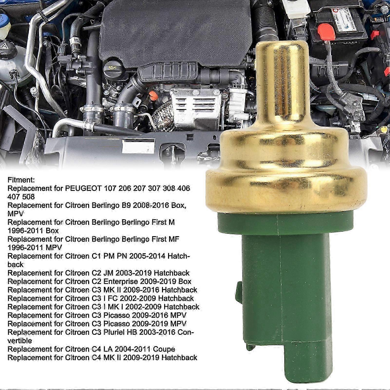 PEUGEOT Engine Coolant Water Temp Sensor Switch 9655414180 Fits 107 206 ...