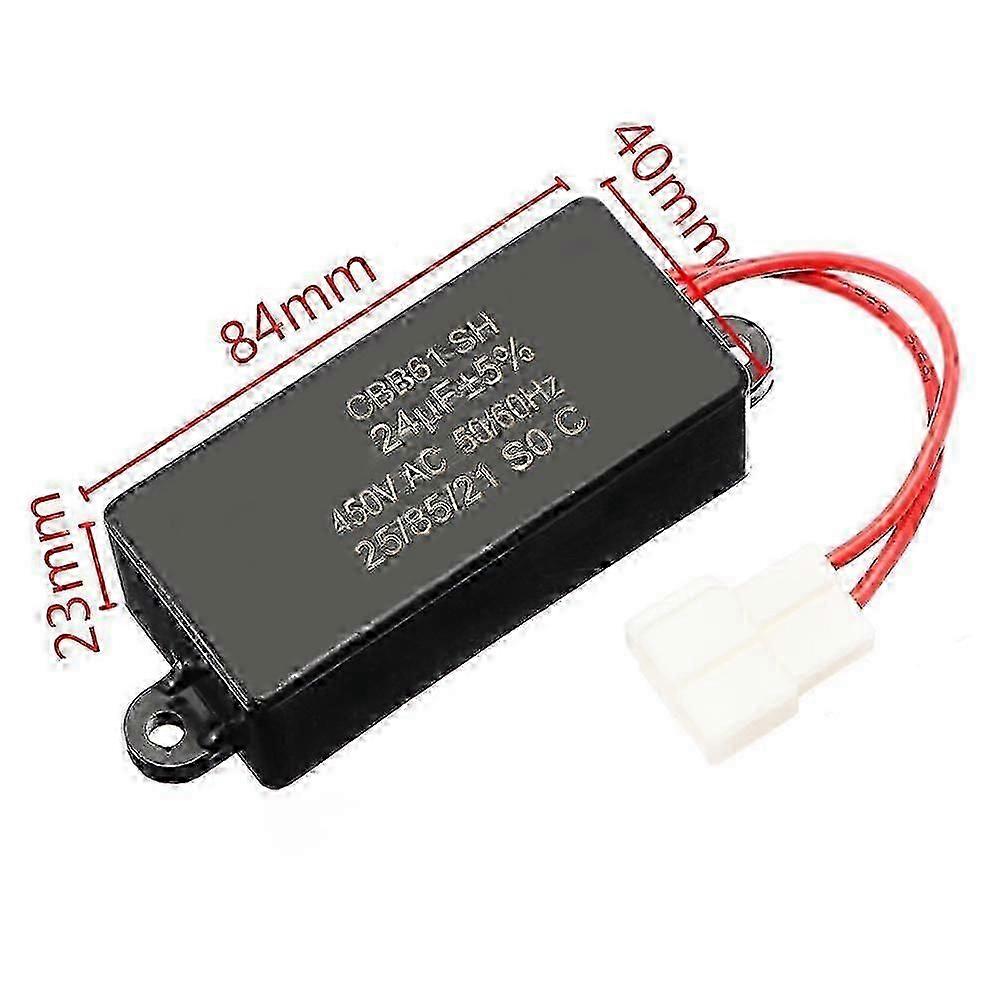 New 24uF CBB61 Generator Capacitor 450VAC For Brushless Gas & Diesel ...