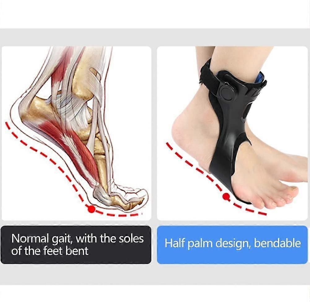 Foot Orthosis For Hemiplegia Stroke Left Foot Size S Varus Valgus ...