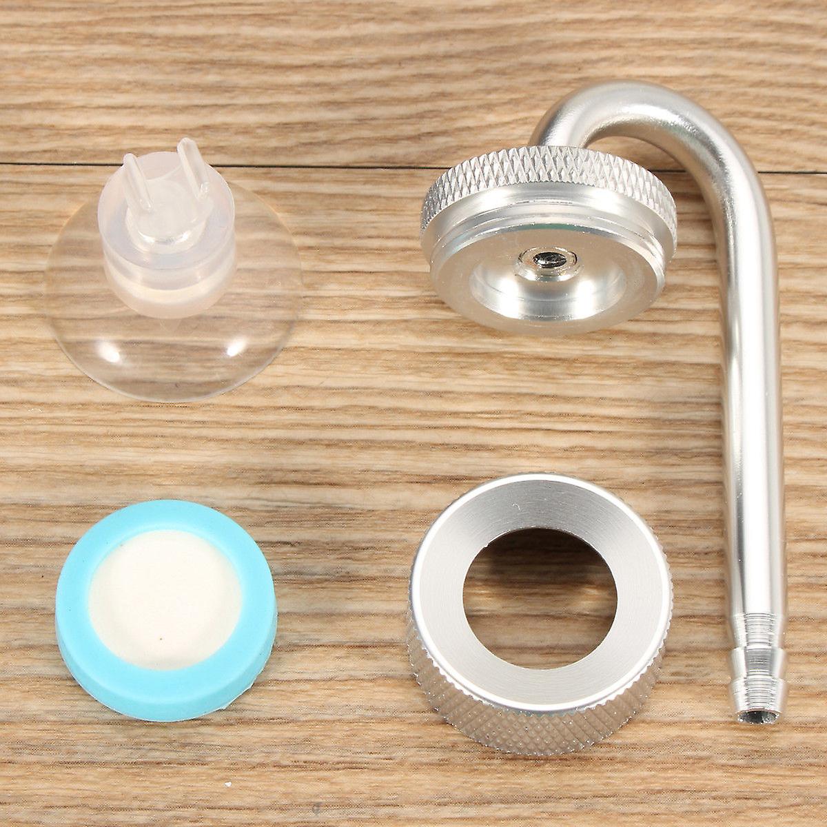 Set CO2 Diffuser Atomizer Regulator Reactor for Fish Tank Aquarium ...