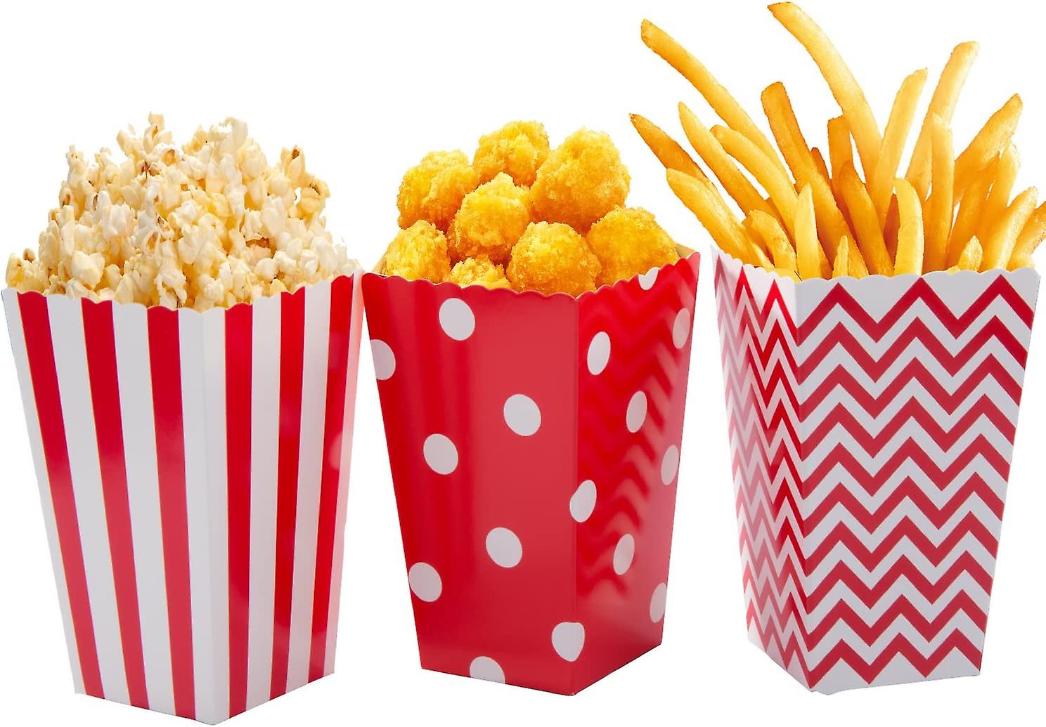 Popcorn Boxes 36 Pcs Popcorn Candy Boxes Containers For Party Snacks ...