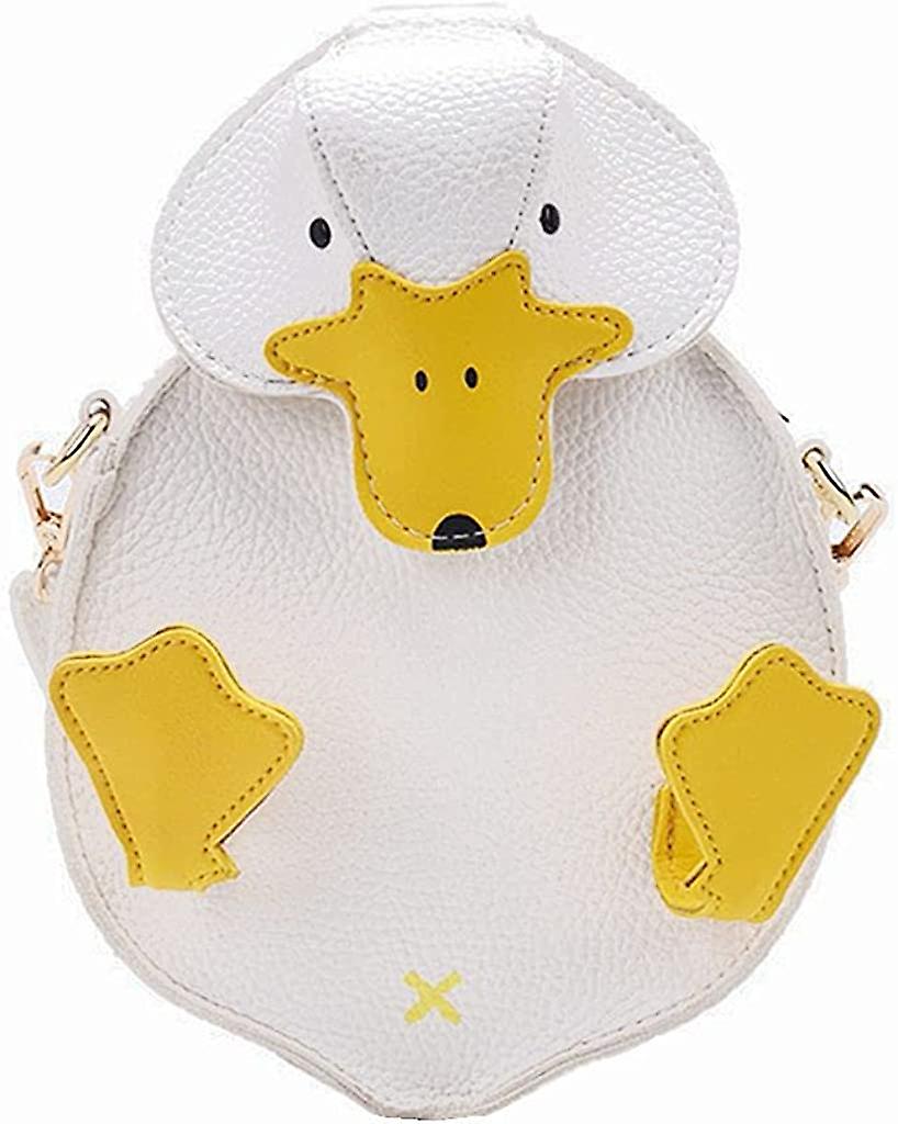 Duck Purse Small Pu Leather Crossbody Bag 3d Cartoon Ducking Shoulder ...