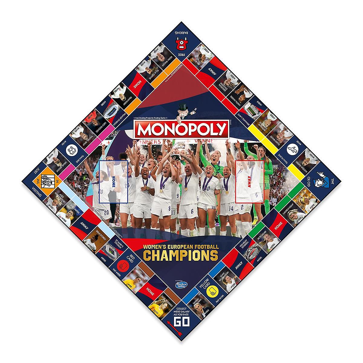 Women's European Football Champions Monopoly Board Game | Fruugo UK