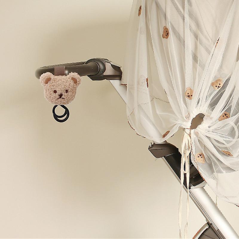 Baby Stroller Hooks Cartoon Bear Pram Hanging Hooks For Hanging Bags ...