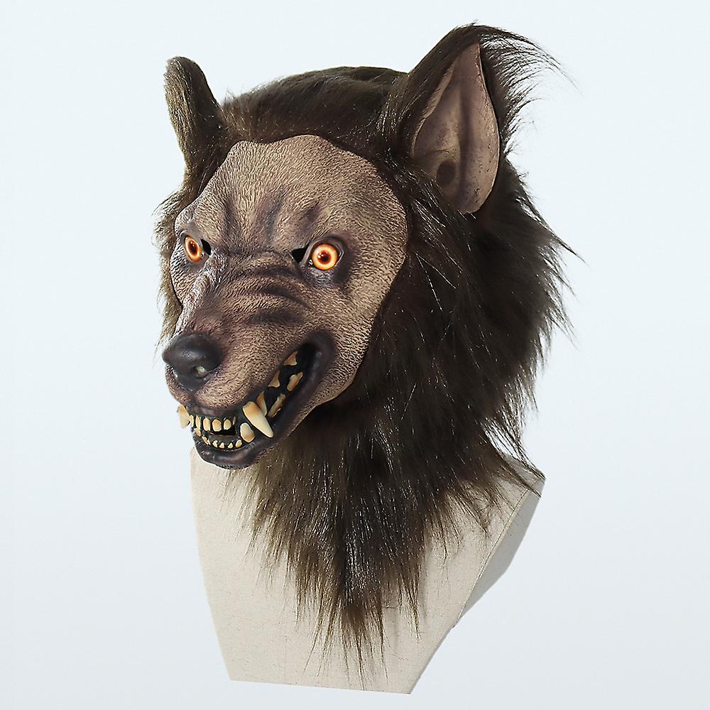 Halloween Anime Werewolf Masks Animal Wolf Realistic Cosplay Latex ...