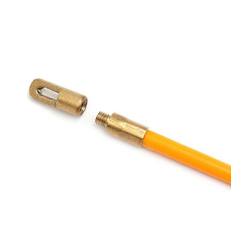 10M/20M/30M 6mm Fiberglass Electric Cable Push Pullers Yellow Cable ...