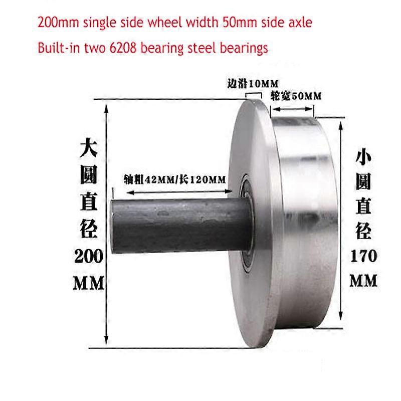 Freight Train Track Wheel / Freight Elevator Elevator Channel Steel ...