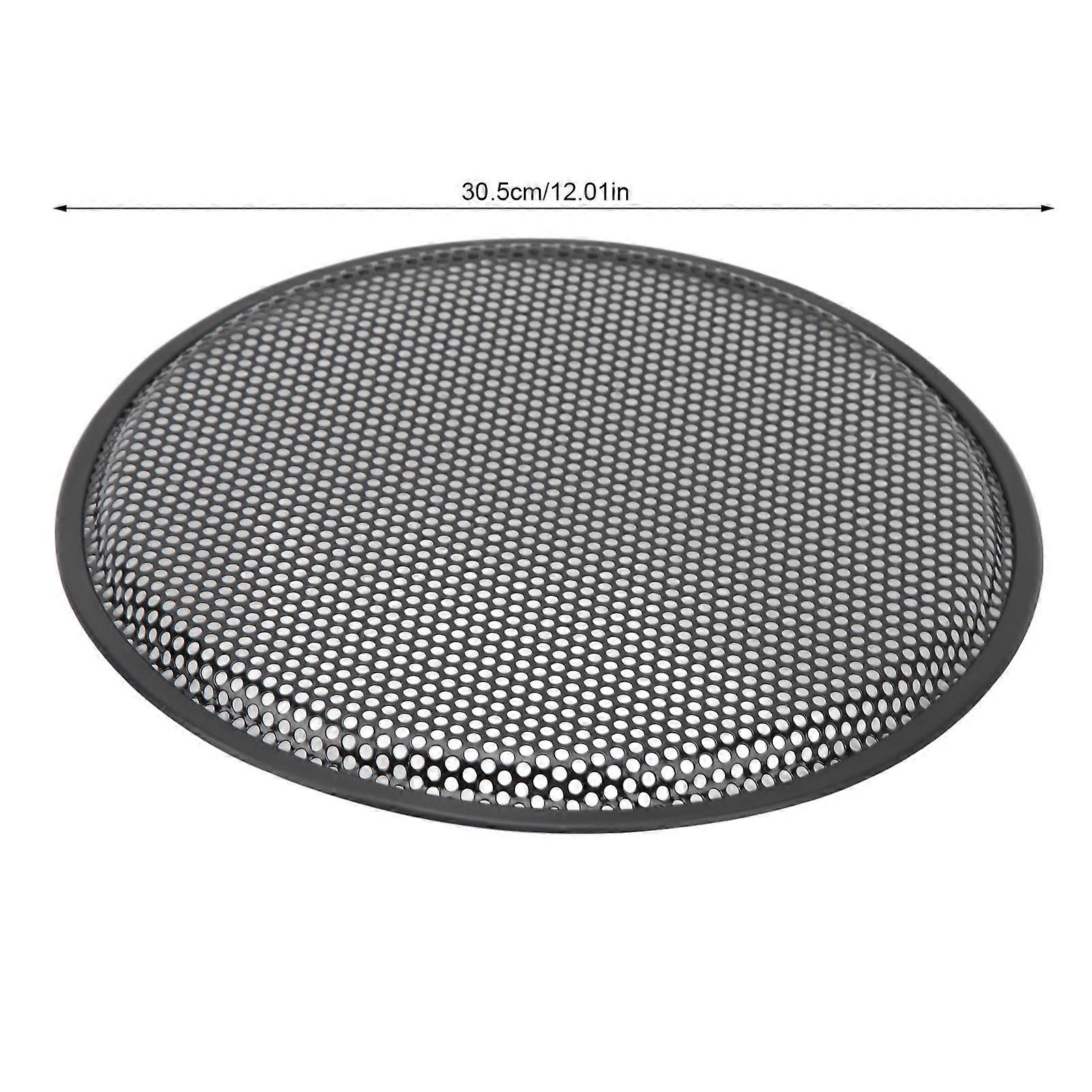 12 Inch Speaker Grill Iron Subwoofer Speaker Circle Cover Audio Mesh ...