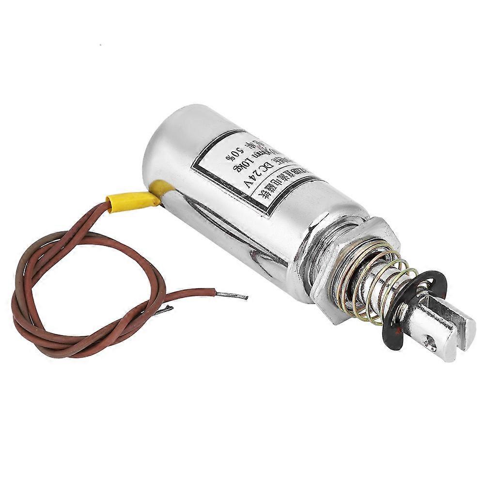 Dc Solenoid Electromagnet Push Pull Type Cylindrical For Industrial ...