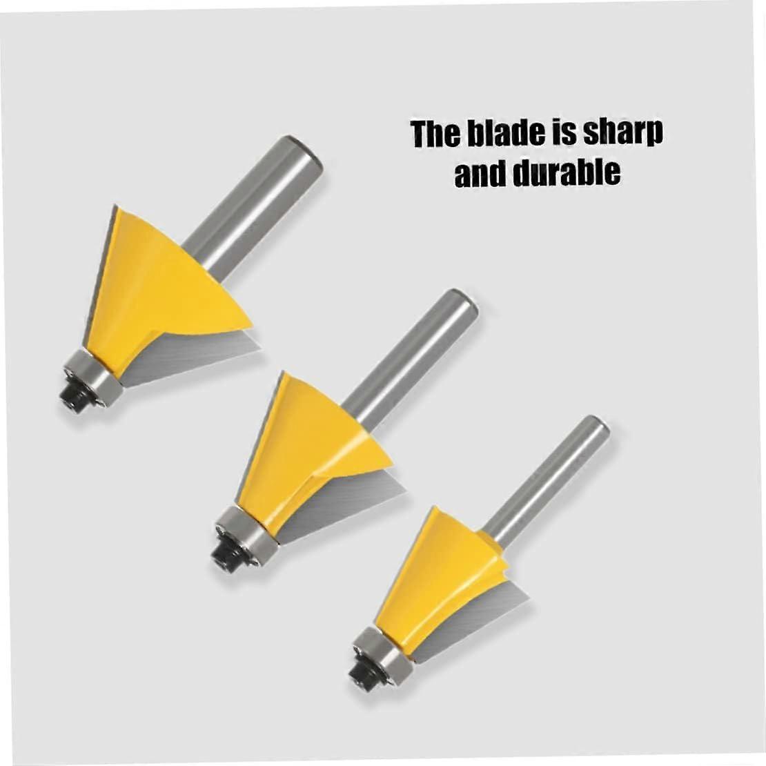 Chamfering Edge Router Bit 22.5 Degree Angle Forming Angle Router Bit 1 ...