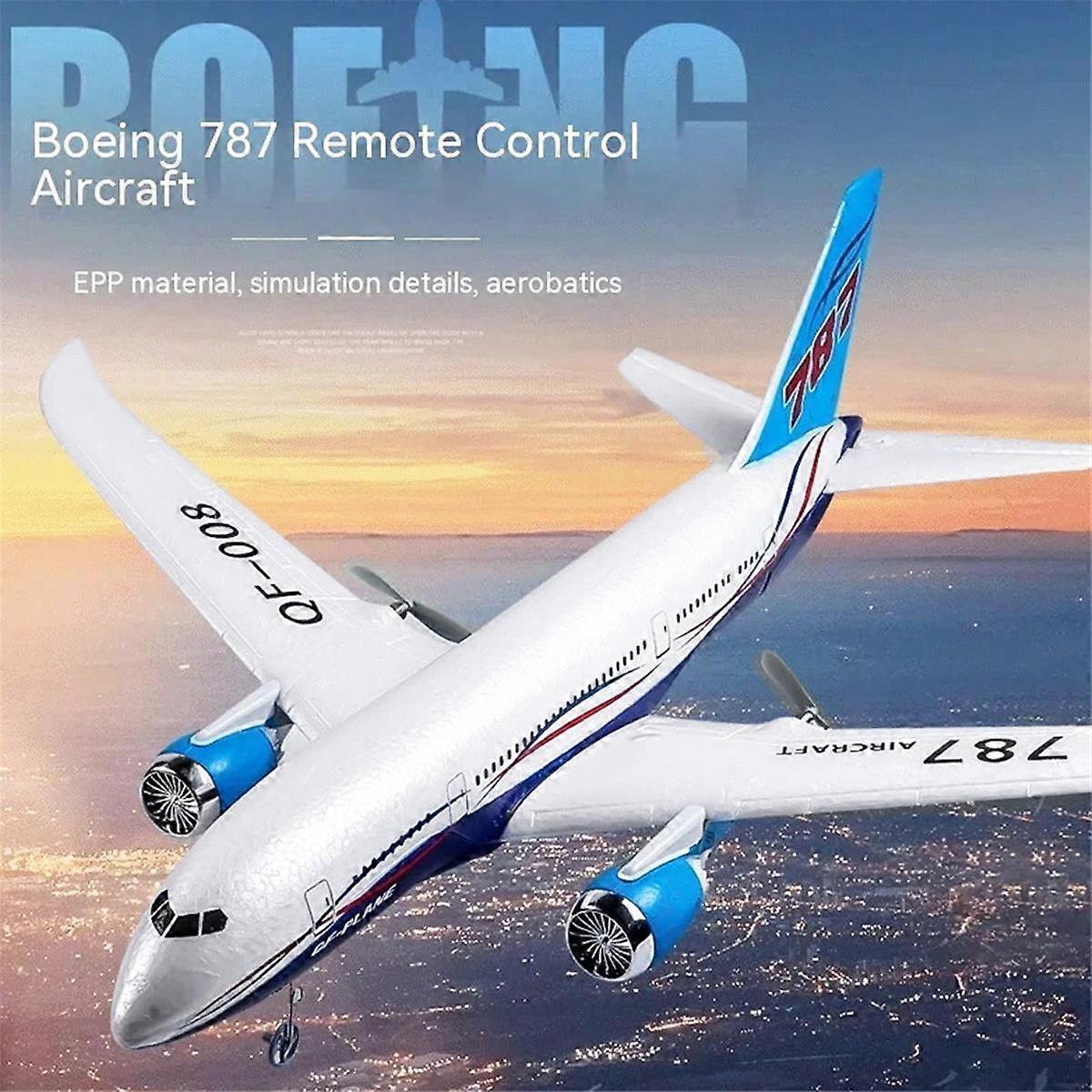 787 Glider Model 2.4G Electric Remote Control Three-Channel Fixed Wing ...