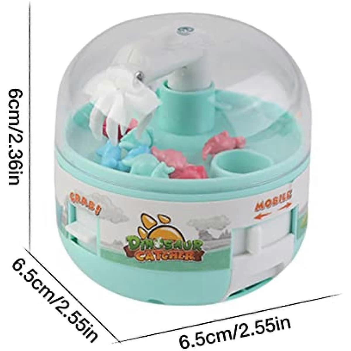 Claw Machine Dinosaur Catcher Mini Vending Machine with 8 Dinosaurs ...