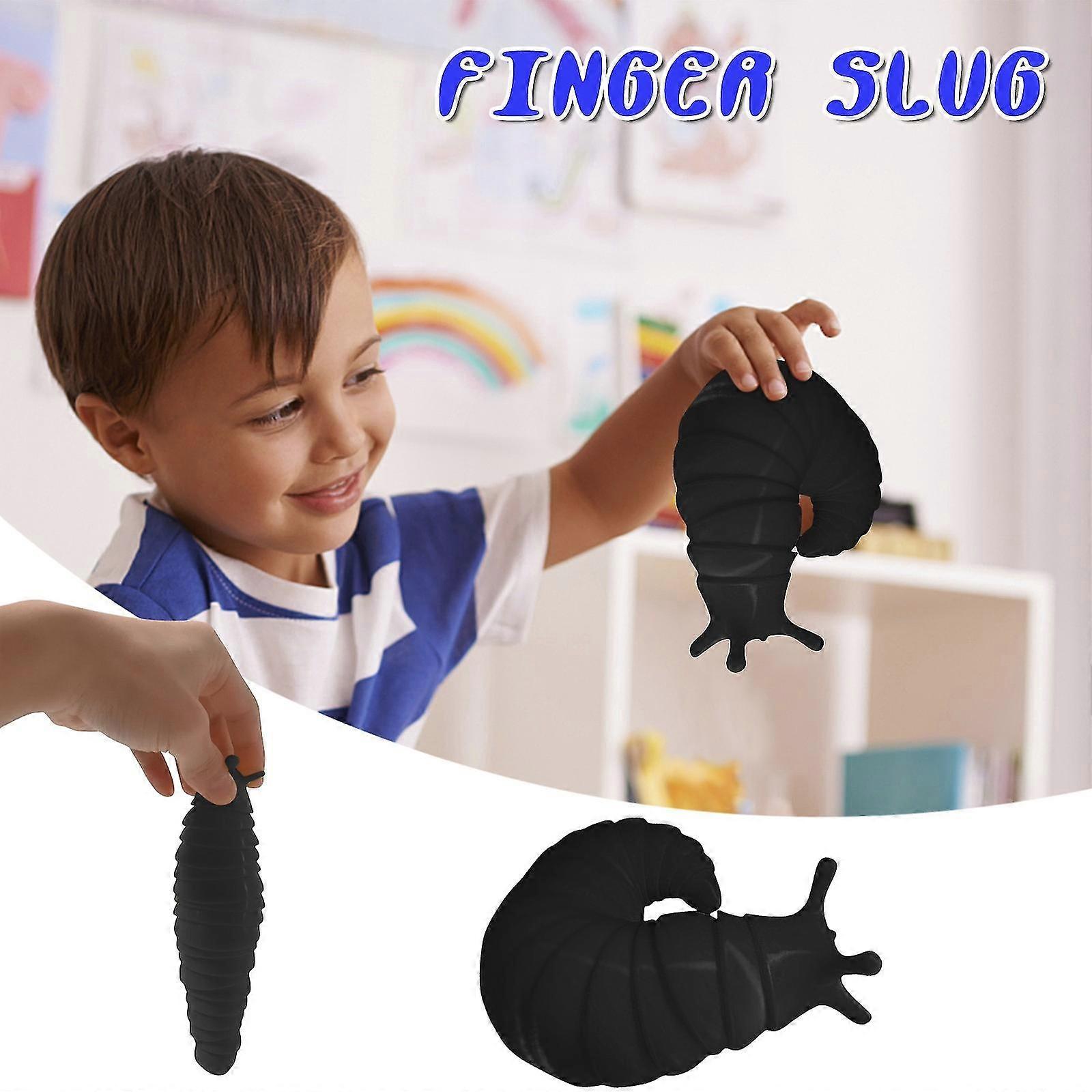 Fidget Slug 3d Printed Friendly Articulated Fidget Slug Articulating ...