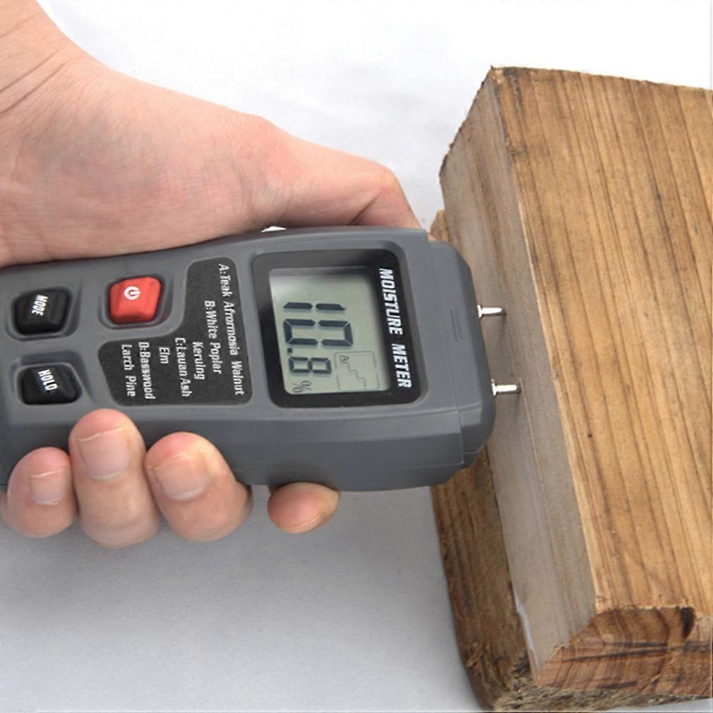 EMT01 Wood Moisture Meter Wood Humidity Tester Hygrometer Timber Damp ...