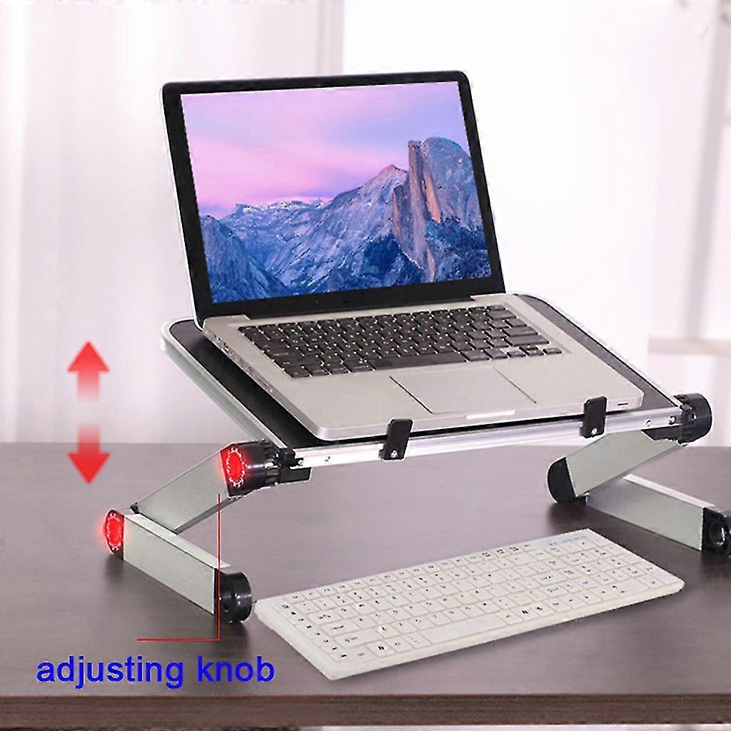 Laptop Stand Riser Adjustable Stand Desk Table Alloy Laptop Bracket ...