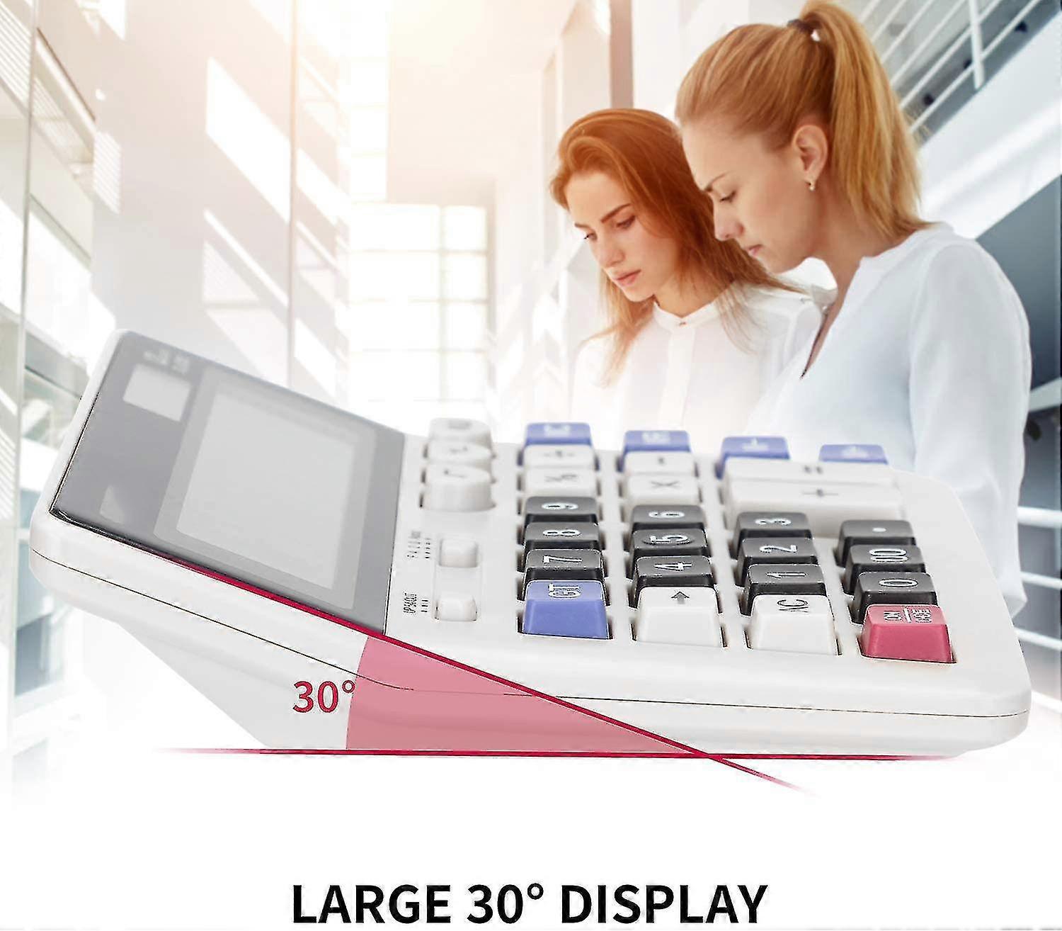 Sxbd Desktop Calculator Business Standard Function Big Button 12 Digit L Fruugo Uk