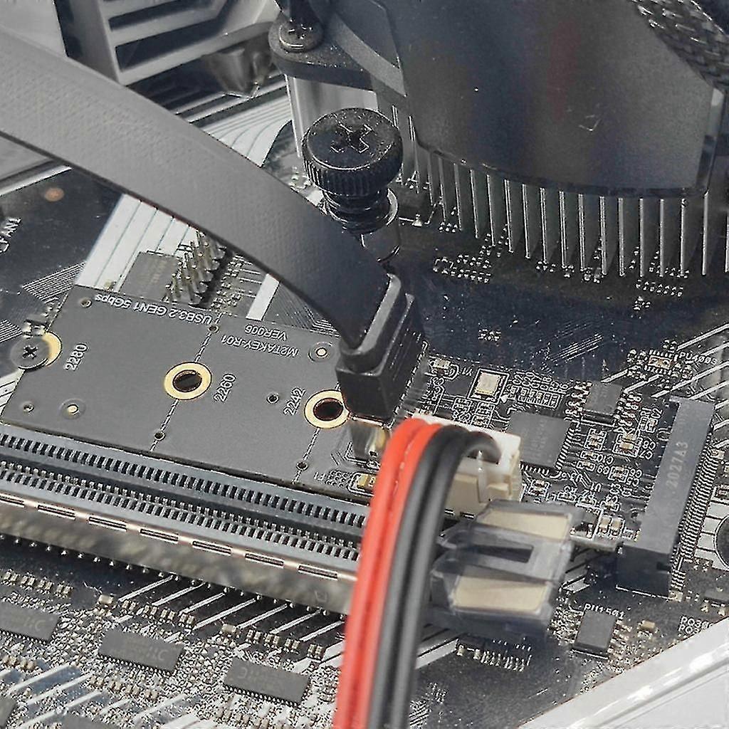 M2 Nvme To Type-c Front Type-e A-key 19pin Extension Usb3.2 Adapter ...