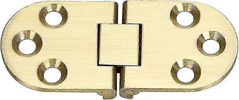2 solid brass hinges, desk drawer hinge with flap for table-top sewing ...