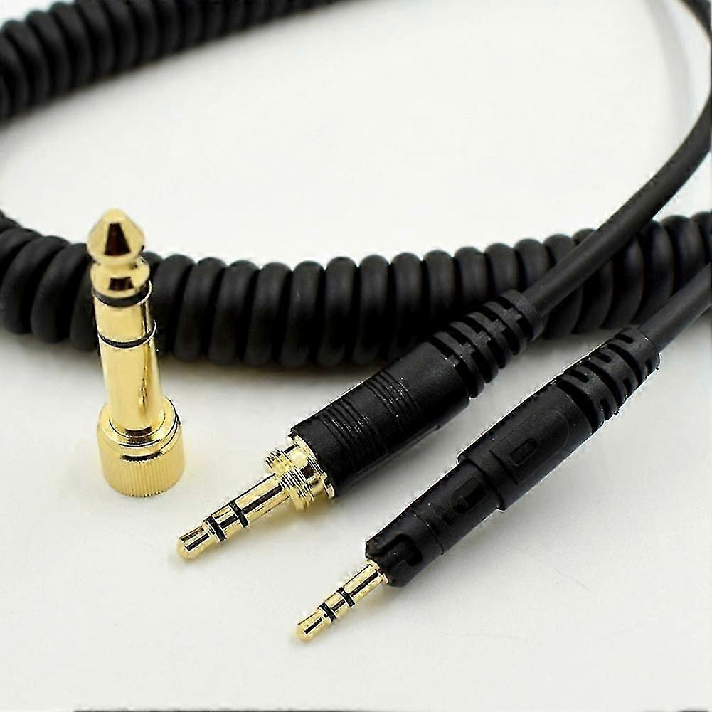 Replacement Audio Cable For Ath M50x M40x Headphones Black 23 Augt2 ...