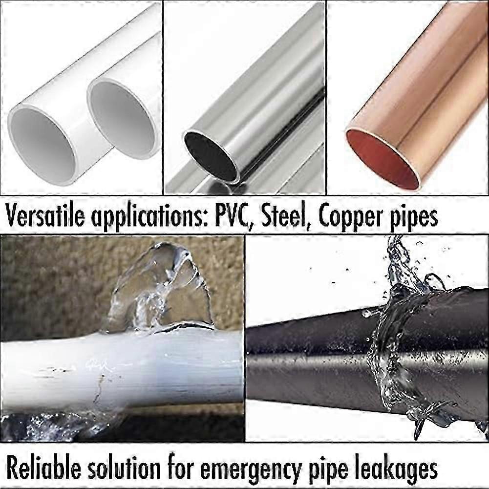 Pipe Repair Clamp for 1 Inch Pipes, Leak Sealer,Emergency Pipe Repair ...