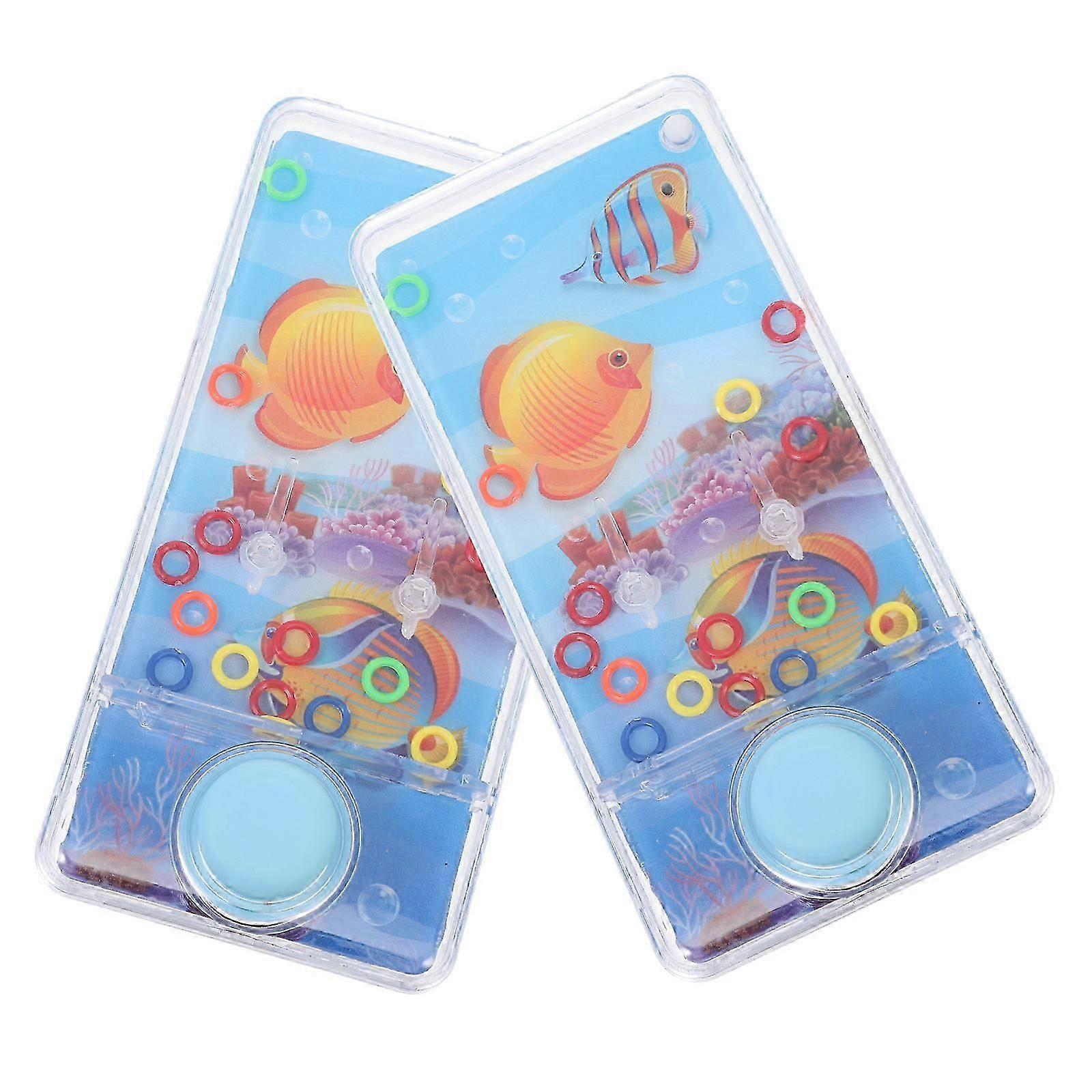 2pcs Handheld Water Ring Toss Game Toys Children Kids Water Ferrule ...