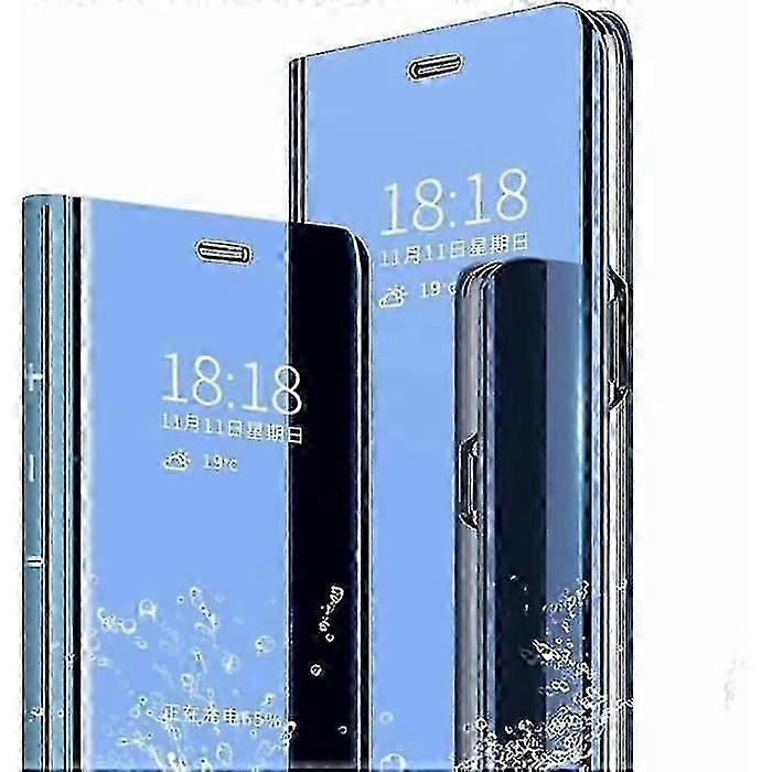 Google Pixel 7 Pro Case Luxury Clear View Mirror Mirror Makeup Standing ...