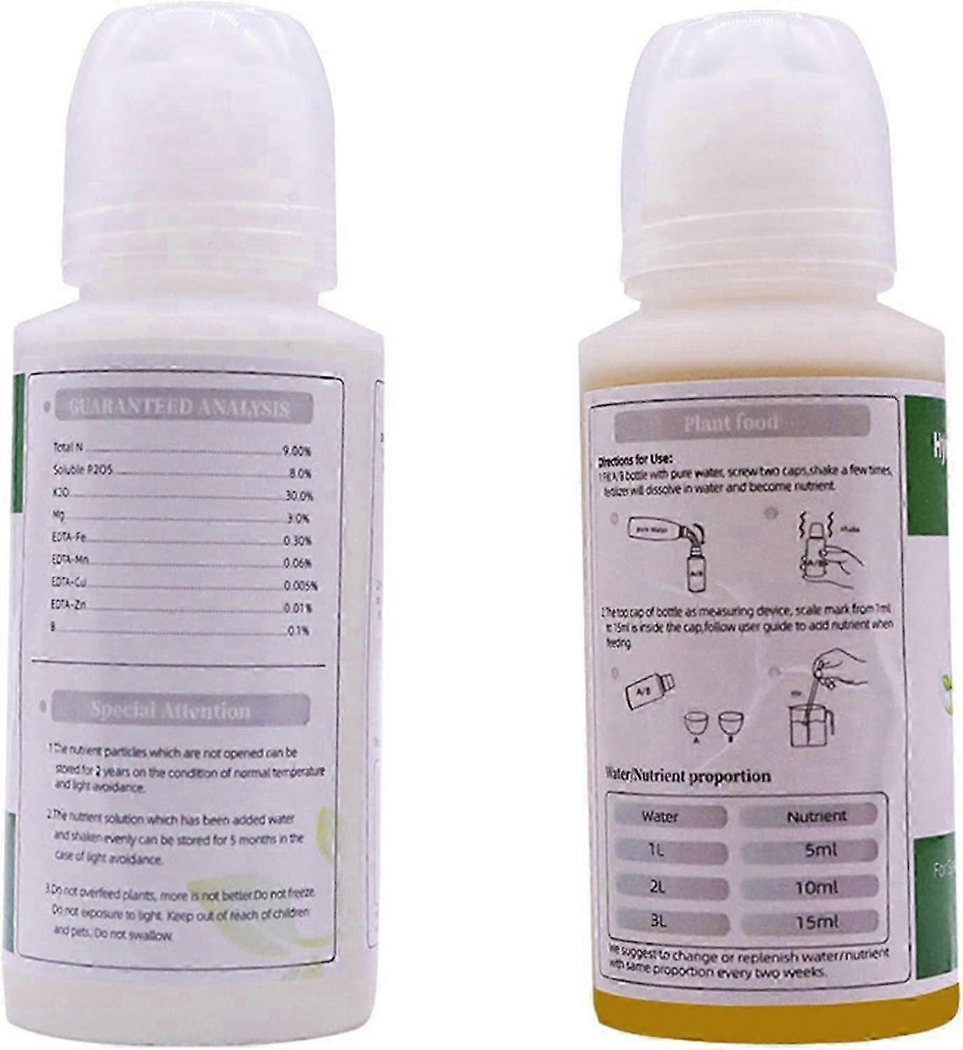 Plant Universal Nutrient Solution Hydroponic Garden Plant Food Liquid ...