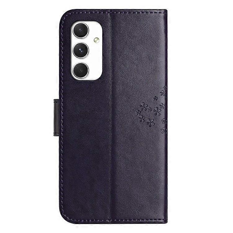 Compatible For Samsung Galaxy A16 5G / A16 4G Case PU Leather Owl Tree ...
