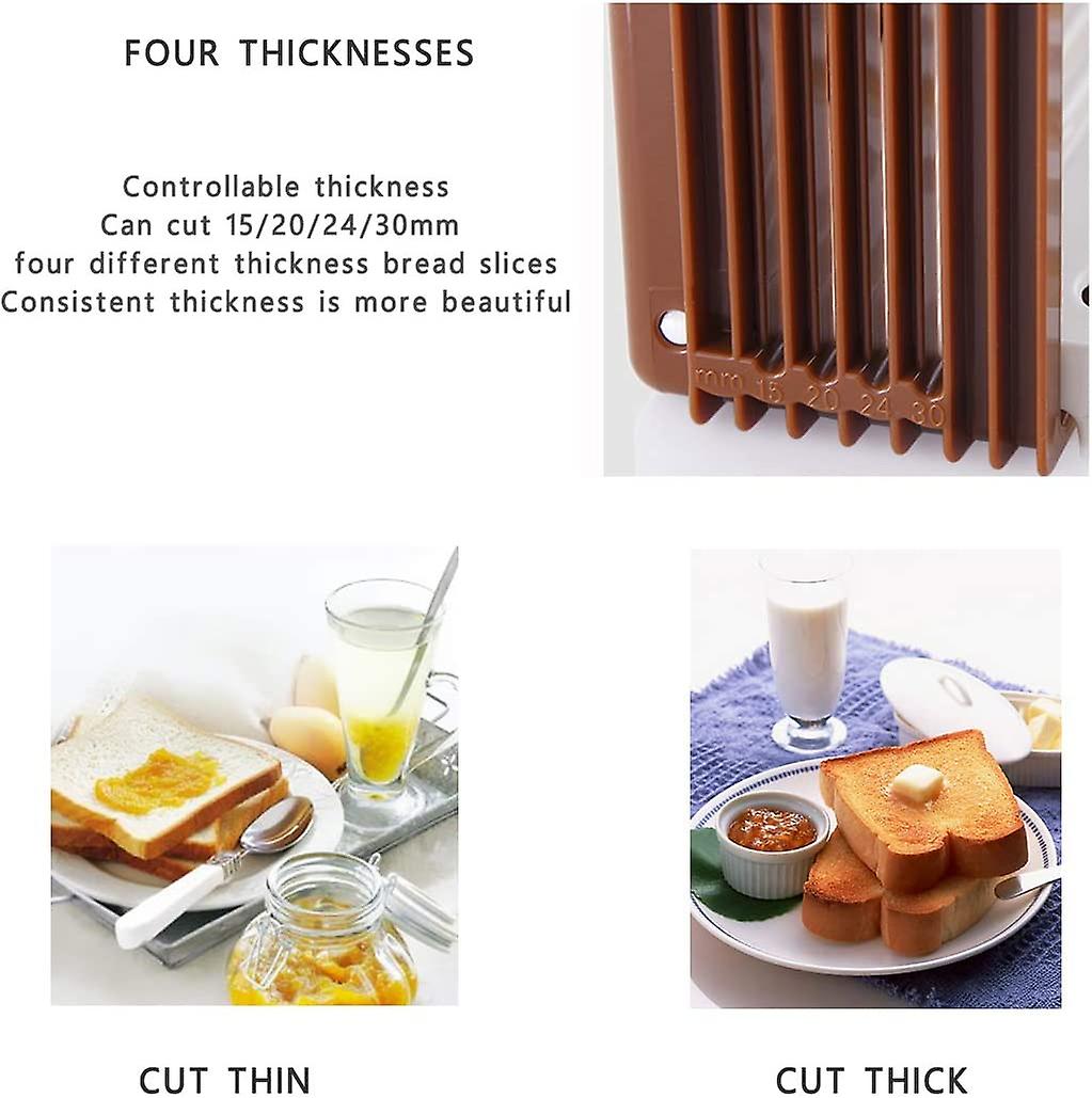 Pxcl Bread Slicer, Bread Bake Bread Slicer Cutter, Foldable Bread ...