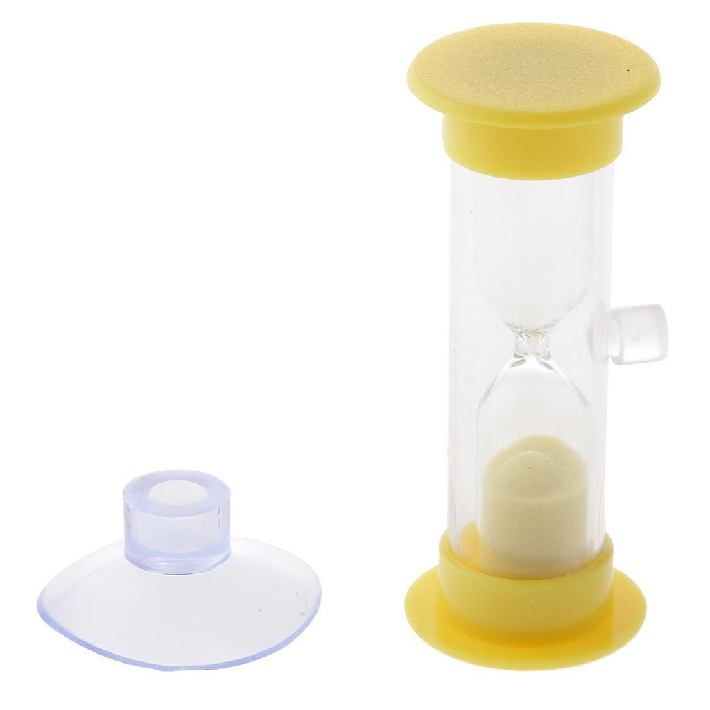 2 pieces 3 Minutes Acrylic Sucker Sandglass Hourglass for Cooking Sand ...