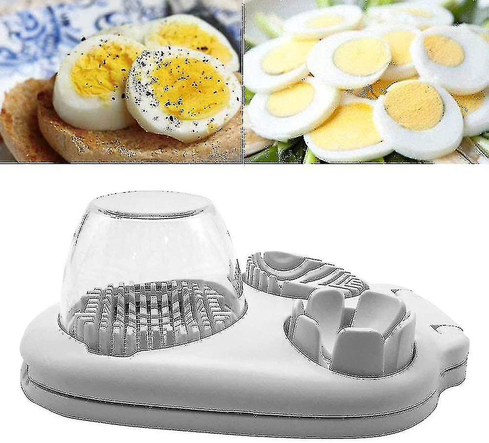Egg Cutter, 3-in-1, Stainless Steel, Manual Egg Cutter - Egg Cutter For ...