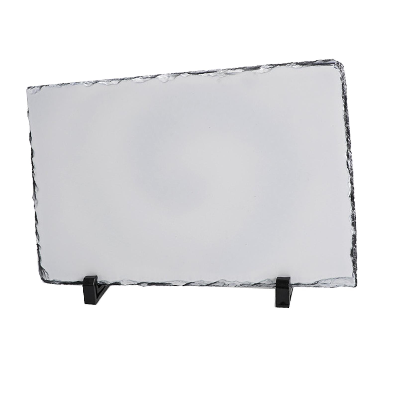 Sublimation Blank Rock Slate Photo Plaque Rectangular Printable for ...