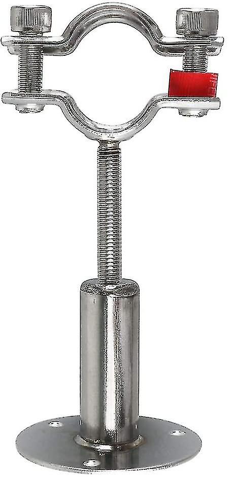 Stainless Steel Wall Mount Ceiling Mount Pipe Supports, 2pcs Adjustable ...