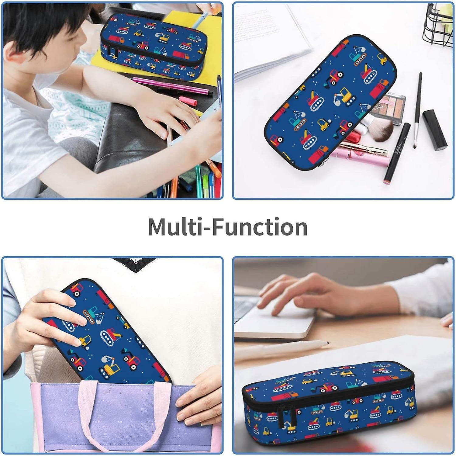 Pencil Case Large Capacity For Girls Boys Adults Women Organizer School ...