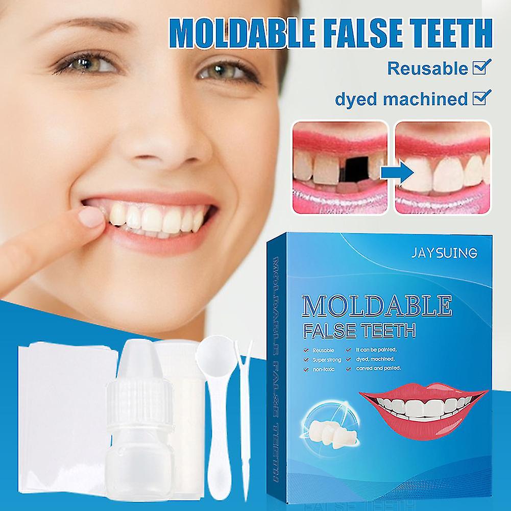 Moldable Tooth Filling False Teeth Temporary Repair Kit Solid Glue ...