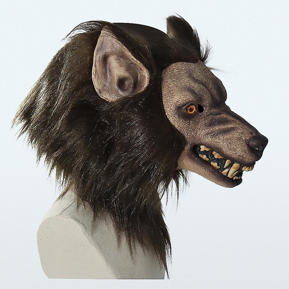 Halloween Anime Werewolf Masks Animal Wolf Realistic Cosplay Latex ...