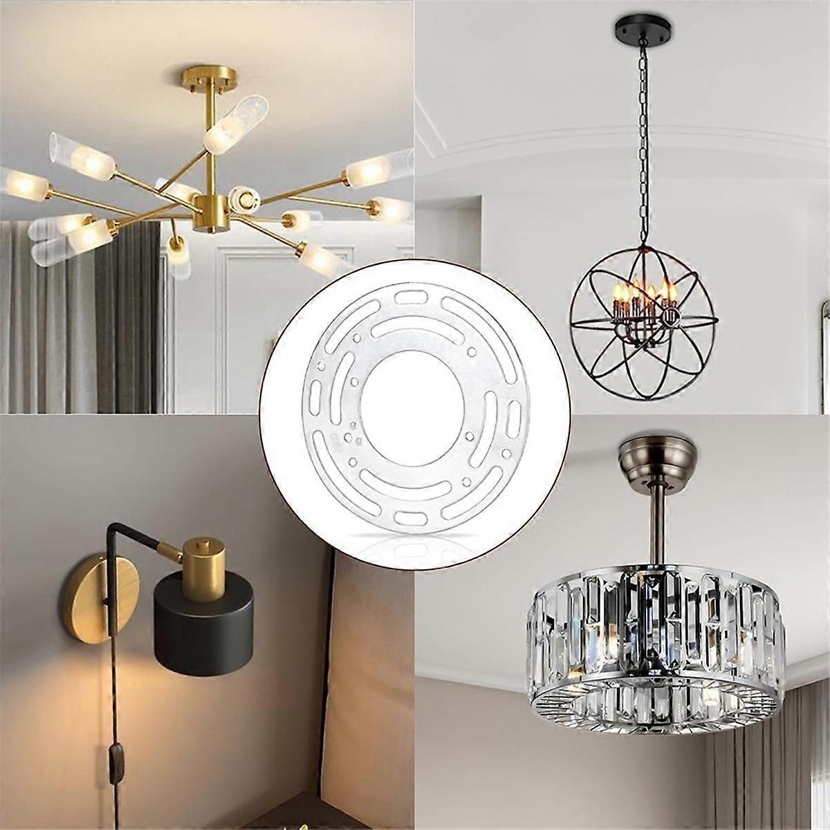 2 Pack Light Fixture Mounting Brackets, Ceiling Light Mounting Plate ...