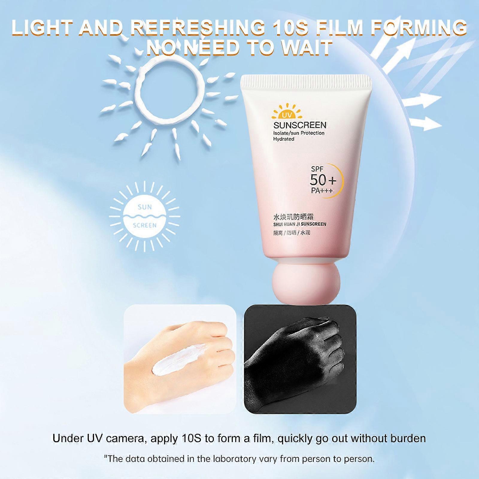 SPF50+ Sunscreen Spray Isolation Protection Water And Sweat Hydrating ...