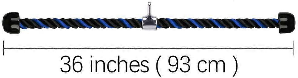 PIAO Heavy Duty Tricep Rope 36 inches Pull Down Fitness Cable ...