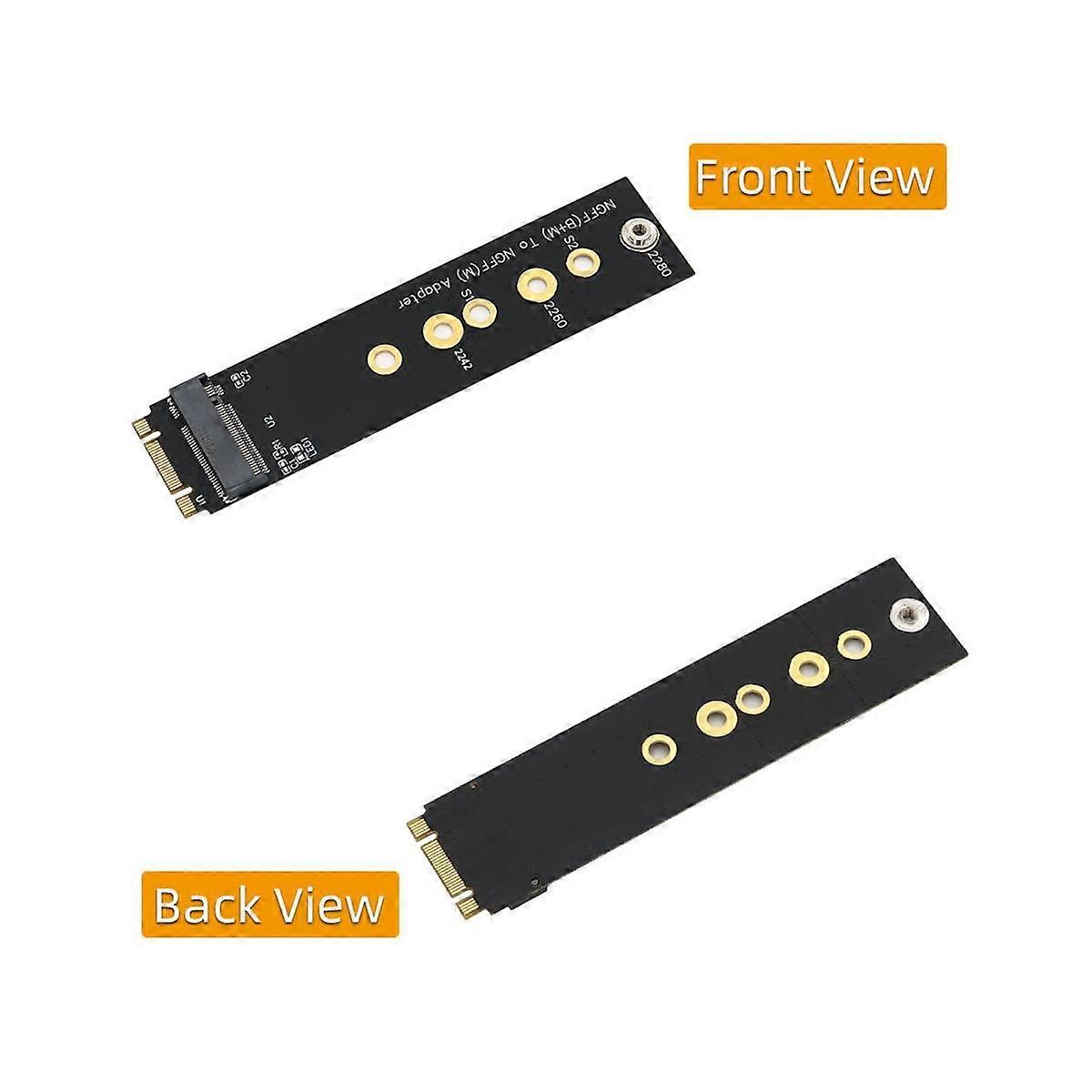 New Version M.2 (NGFF) Key B+M To Key M Adapter for PCI-E Bus SSD ...