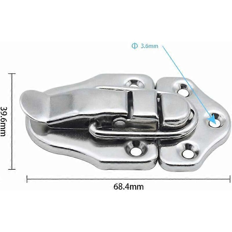 6 Toggle Clasp Latches Toggle Lock Lever Closure for Jewelry Box Gift ...