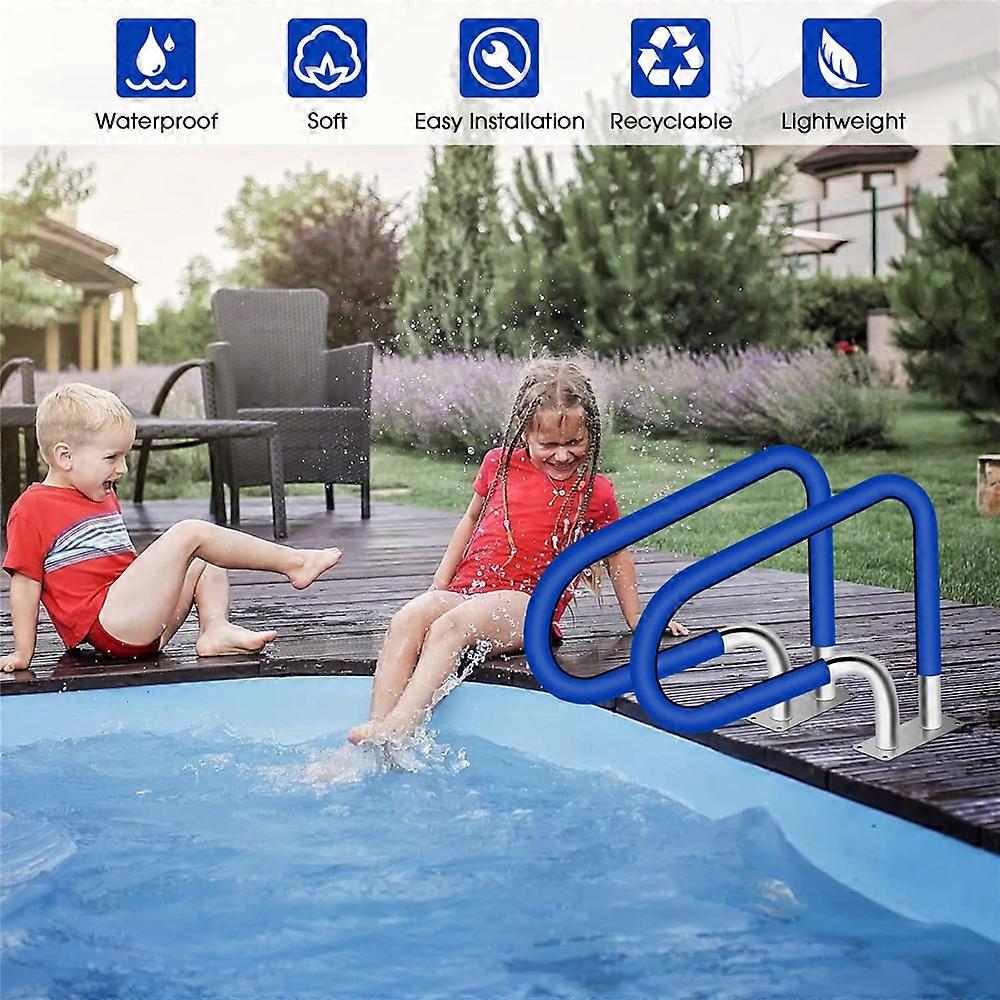 4/6/8/10ft Zipper Pool Handrail Cover, Zipper Swimming Pool Hand Rail ...