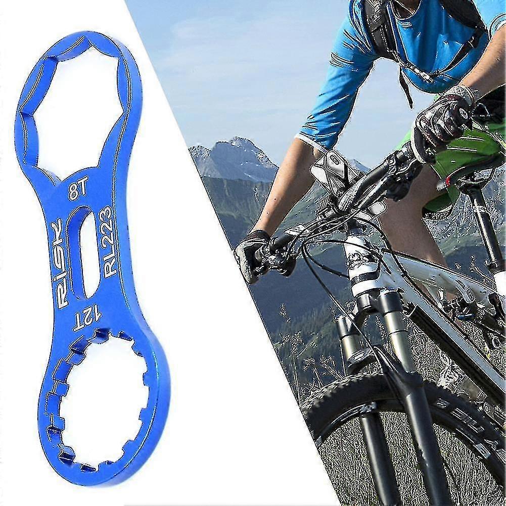 Risk Mountain Rode Bike Removal Wrench Bicycle Front Fork Spanner Aluminum Alloy Repair Tools ...