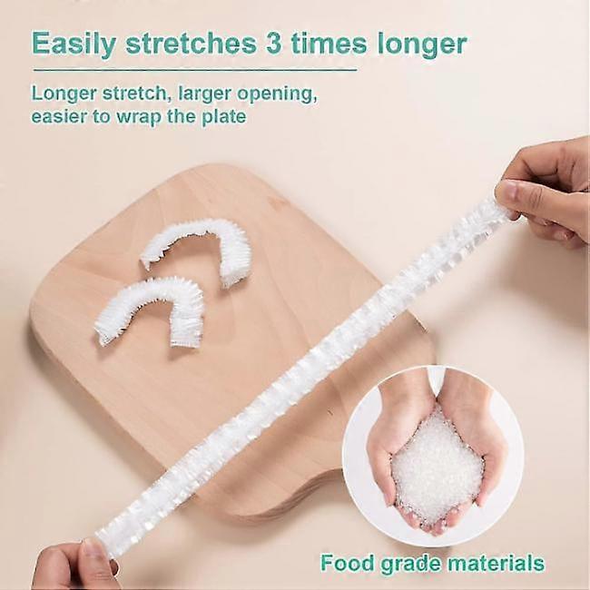 Food lids (300 pcs) - Elastic flexible bowl lids for storing food ...