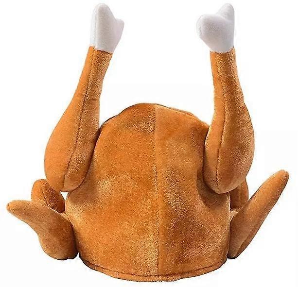 Funny Roasted Cooked Turkey Hat, Halloween Costume Dress Up Turkey ...