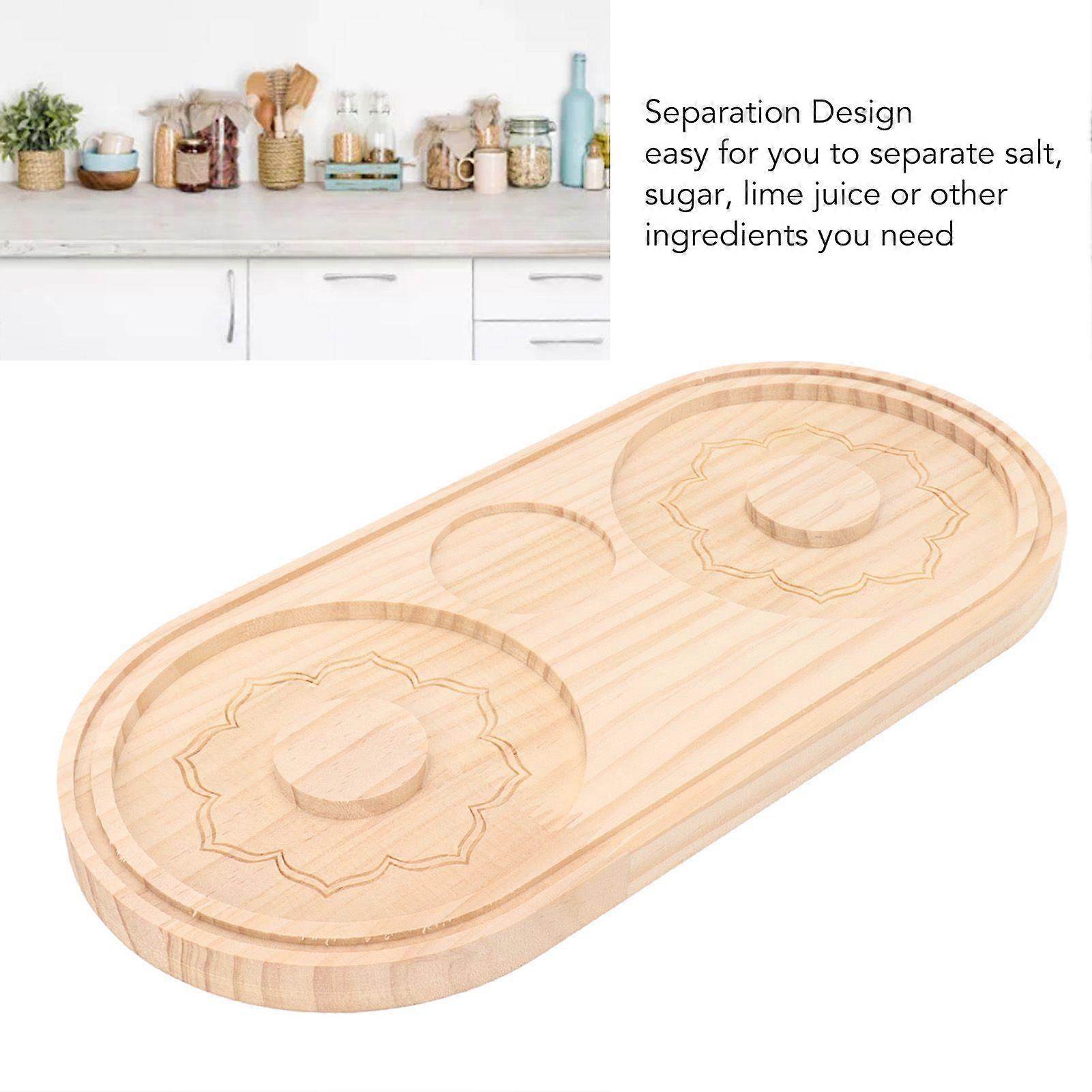 Salt Rimmer Pine Wood Sugar Rimmer Waterproof Holder Bar Tool for ...